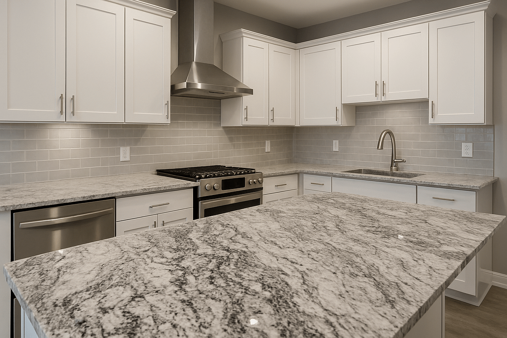 Elevate Your Countertops with Spring White Granite