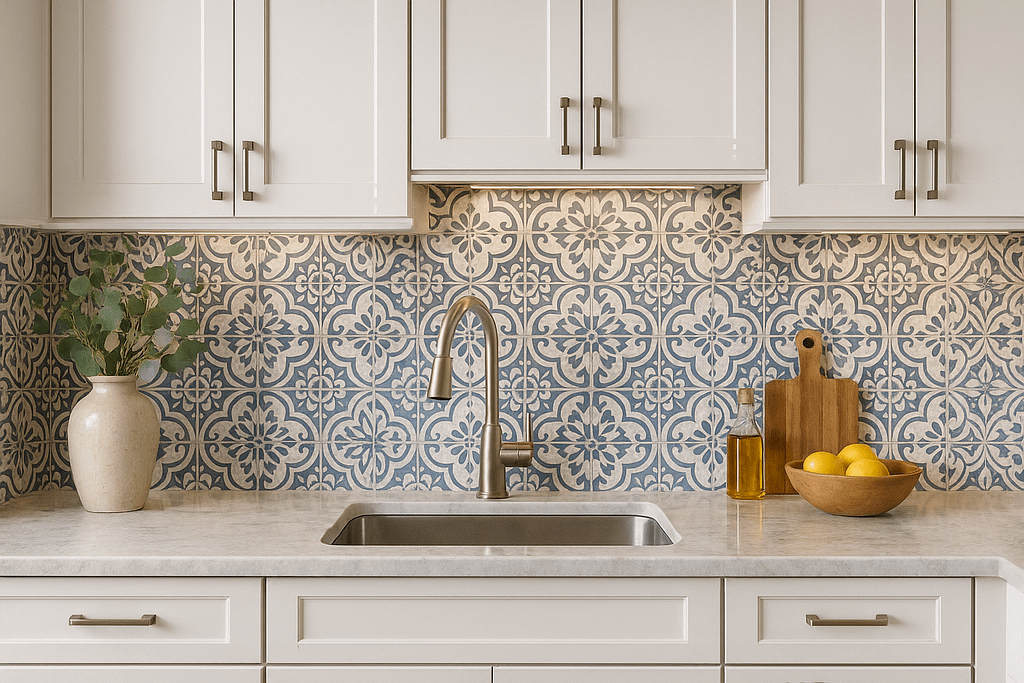 Countertops with Backsplash : Stylish Kitchen Designs