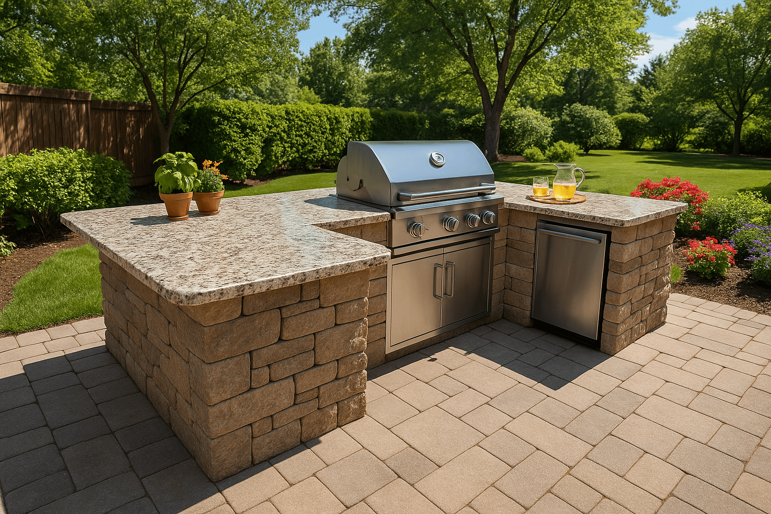 Granite Outdoor Countertop: Transform Your Outdoor Space