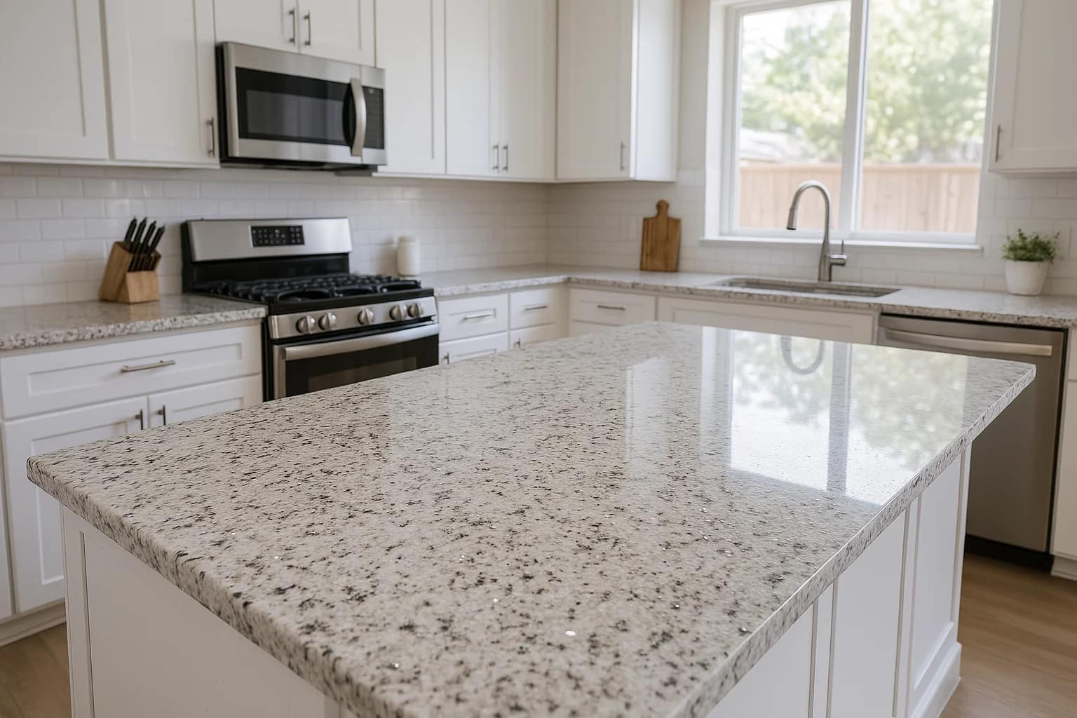 White Granite Countertops - Dallas, TX - Longhorn Countertops